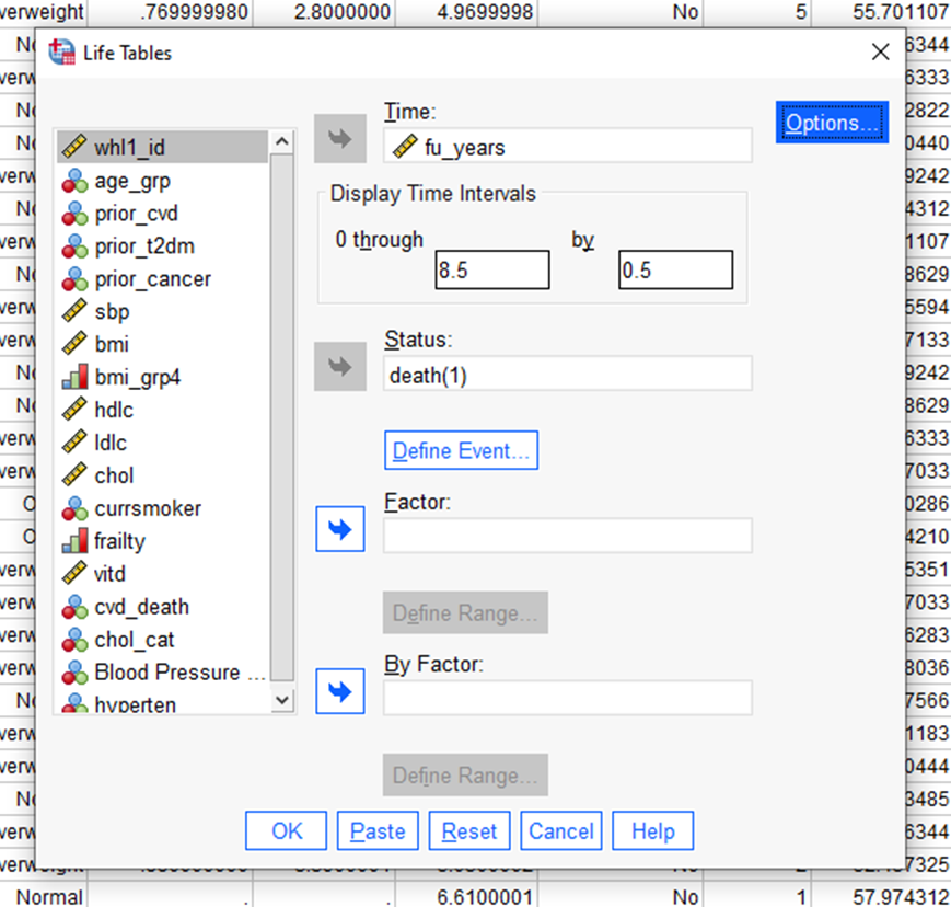 C2.2 Fonction de Survie de Kaplan-Meier & Test du Log-Rank – The GRAPH ...