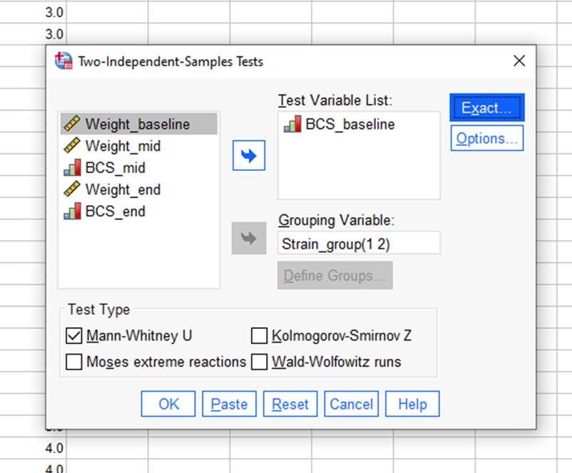 B3.2 Mann-Whitney U Test – The GRAPH Courses