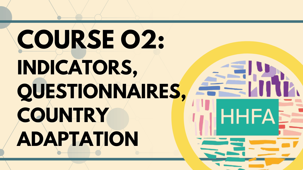 Self Paced | Harmonized Health Facility Assessment (HHFA) – The GRAPH ...